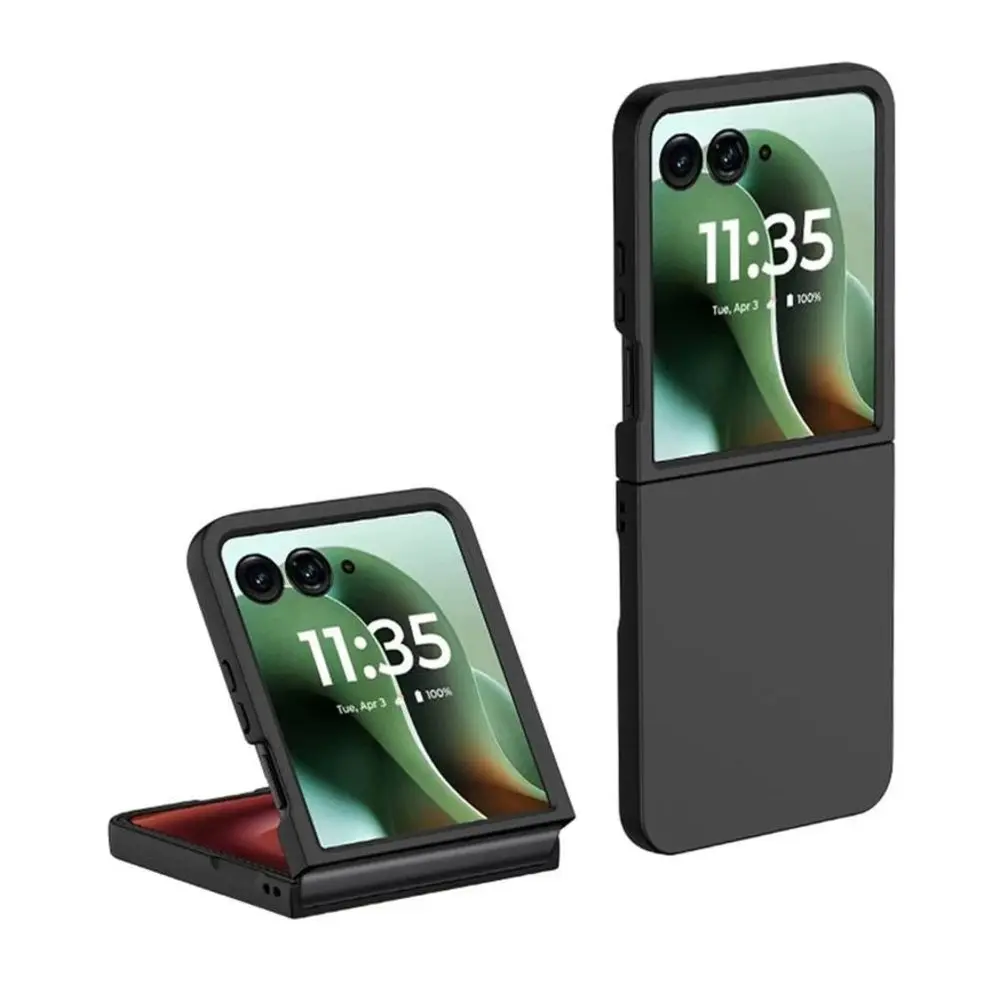 Maska za Motorola Razr 70 Ultra crna Flip