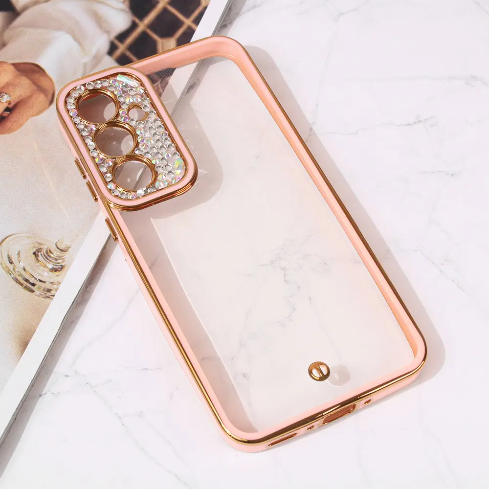 Maska za mobilni telefon Samsung Galaxy A35 5G CIRKON CAMERA, Roze