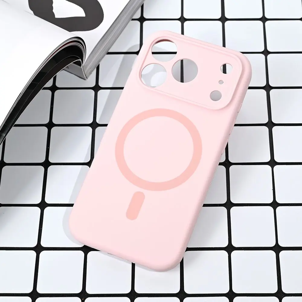 Maska za iPhone 17 Pro 6.3 Magsafe Pure color, Roze