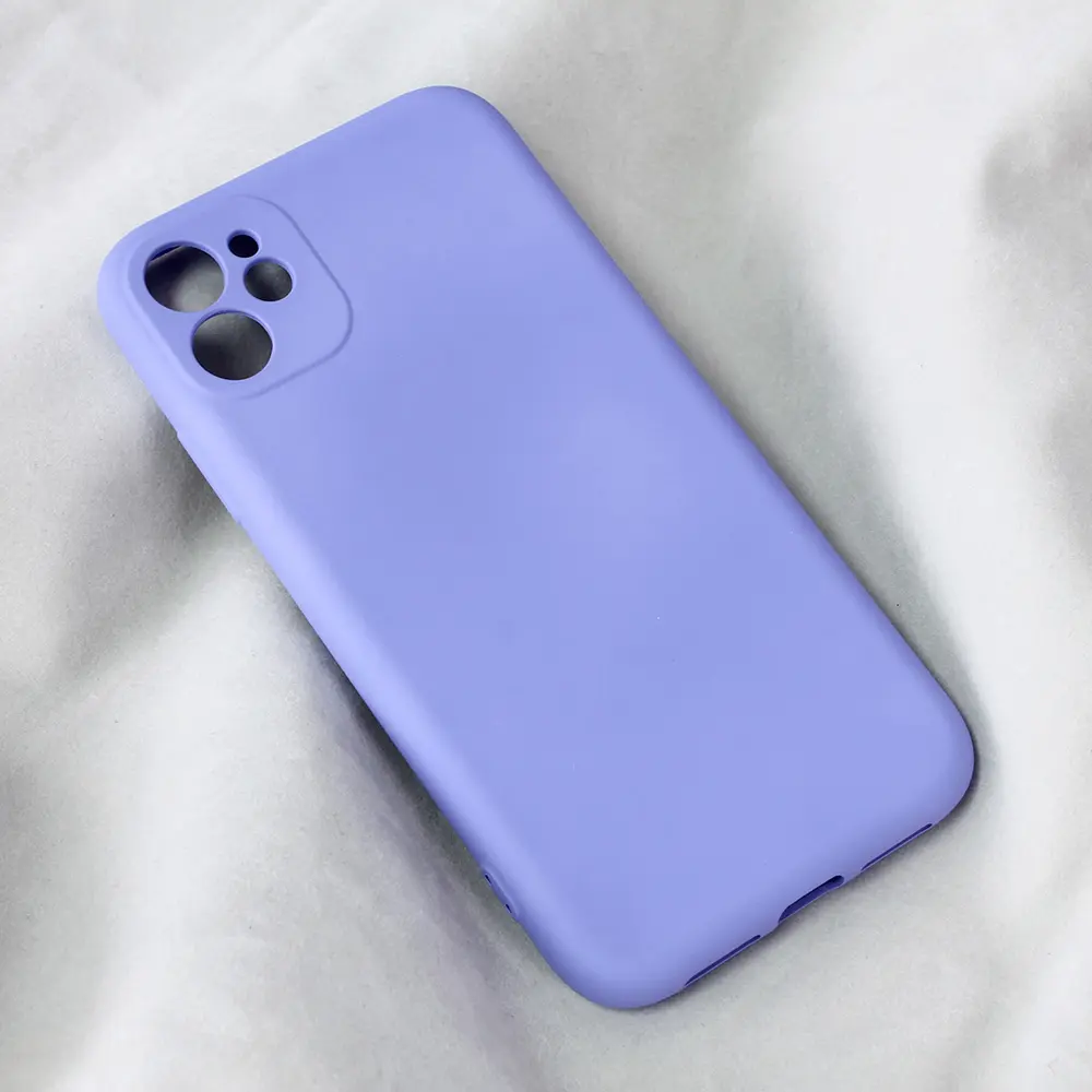TERACELL Torbica Soft Velvet za iPhone 11 6.1 ljubičasta