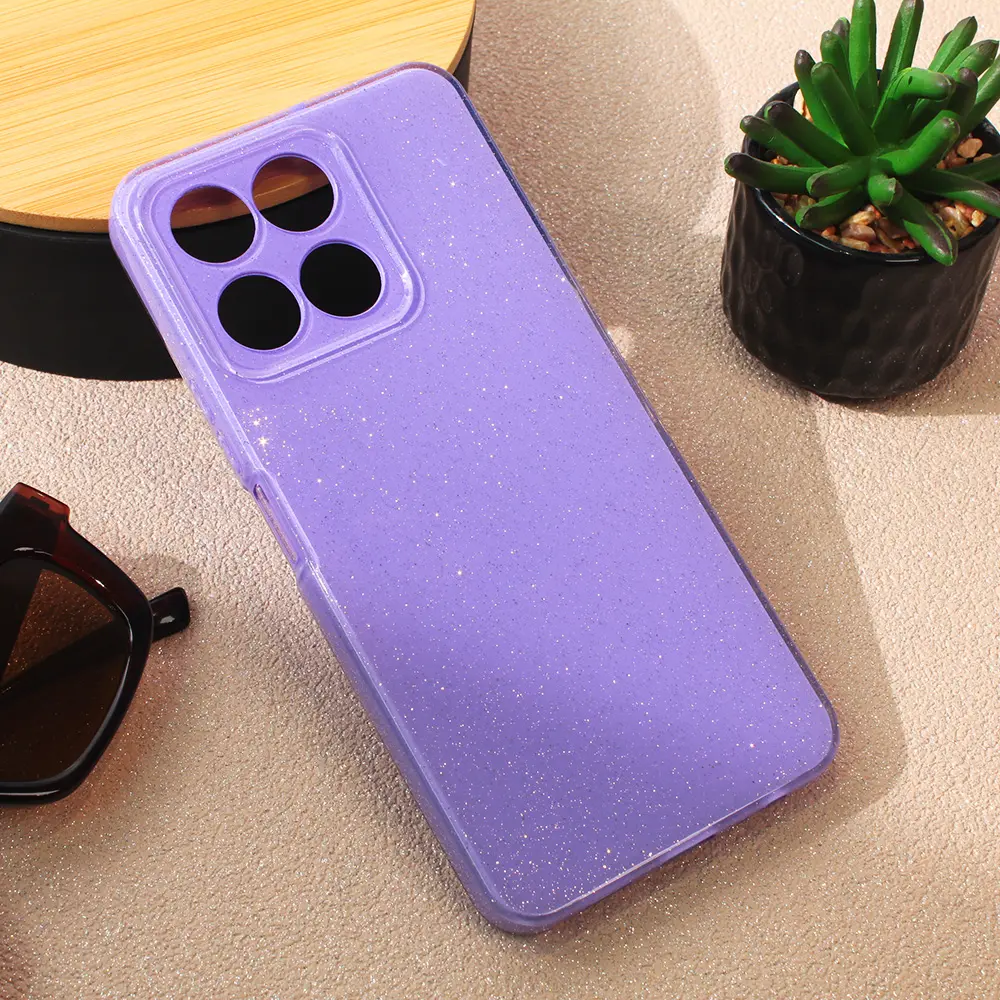 Maska za telefon Honor X6a SPARKLE DUST, Ljubičasta
