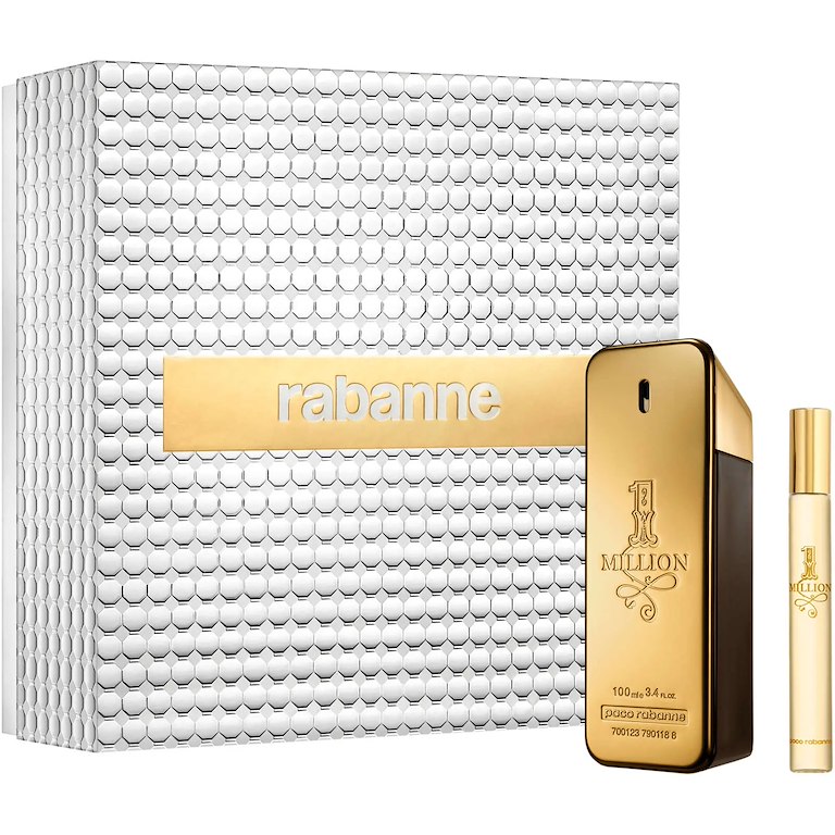 Paco Rabanne Muški parfemski set 1 Million, EDT, 100ml+Mini EDT, 20ml