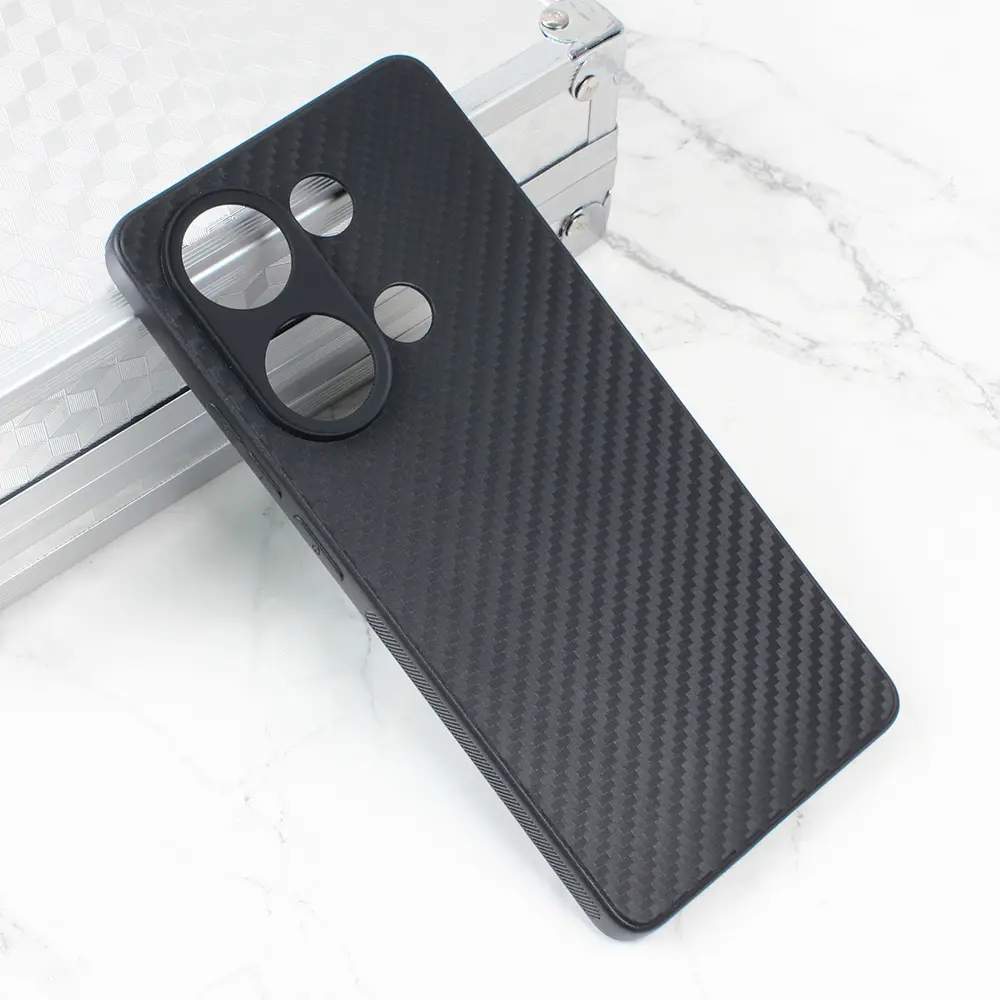 Maska za mobilni telefon Xiaomi Redmi Note 13 Pro 4G CARBON FIBER, Crna