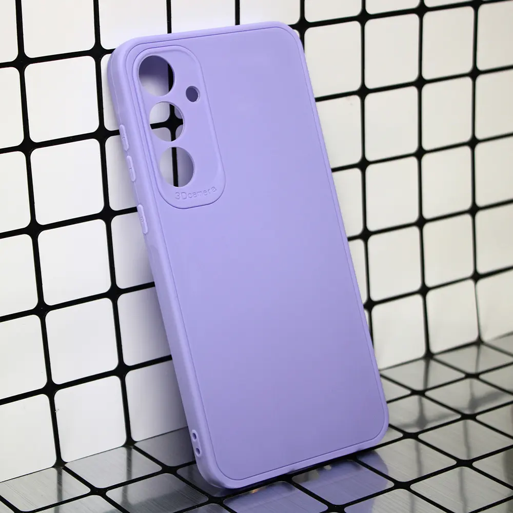 Maska za mobilni telefon Samsung Galaxy A35 5G 3D CAMERA, Ljubičasta