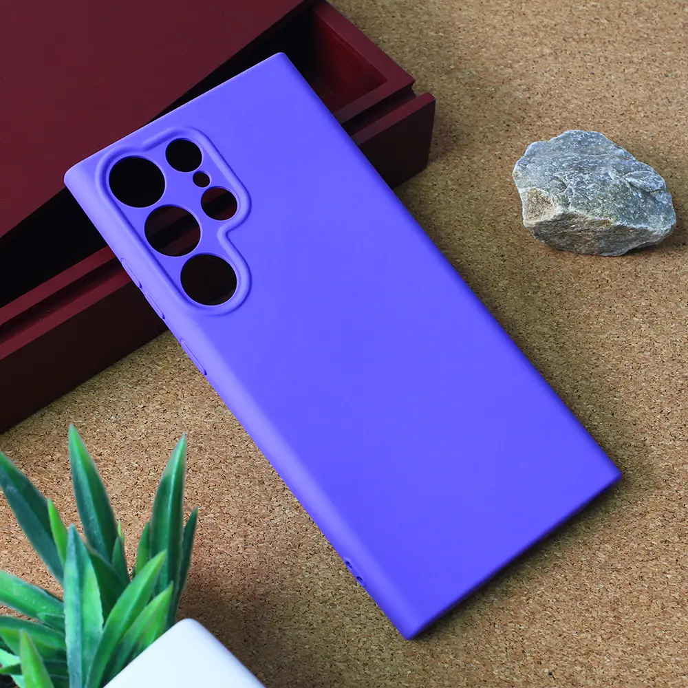 Maska za mobilni telefon Samsung Galaxy S23 Ultra TERACELL GIULIETTA MAT, Ljubičasta