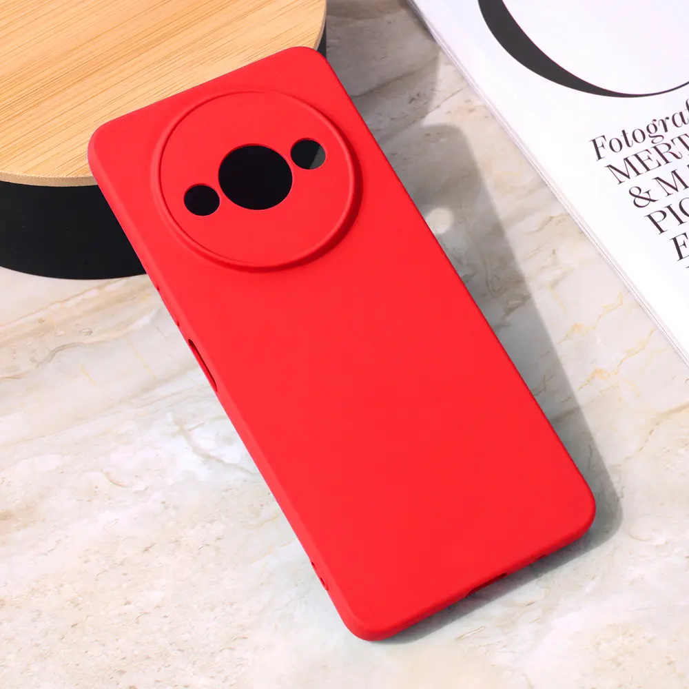 TERACELL Maska za mobilni telefon Xiaomi Redmi A3 Giulietta, Mat crvena