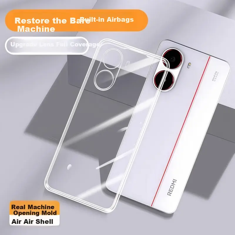 Escase Maska za mobilni telefon Redmi Turbo 4, Providna