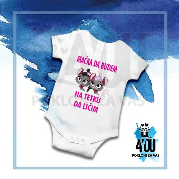 Mačka da budem na tetku da ličim bodić