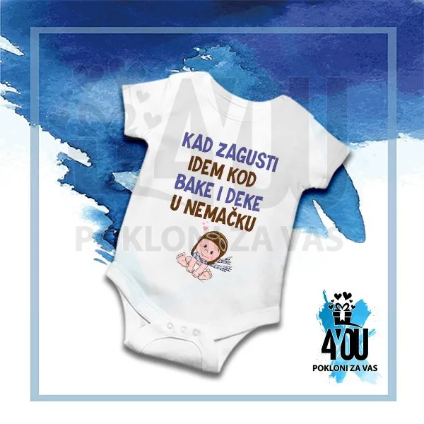 Kad zagusti idem kod bake i deke u Nemačku bodić