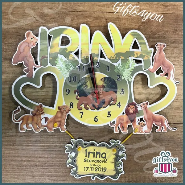 Dečiji sat – The lion king