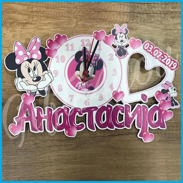 Dečiji sat – Minnie mouse_2