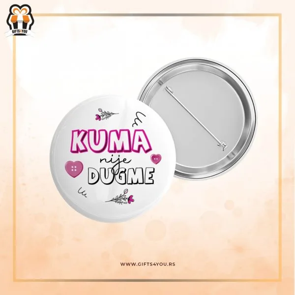 Bedž – Kuma nije dugme