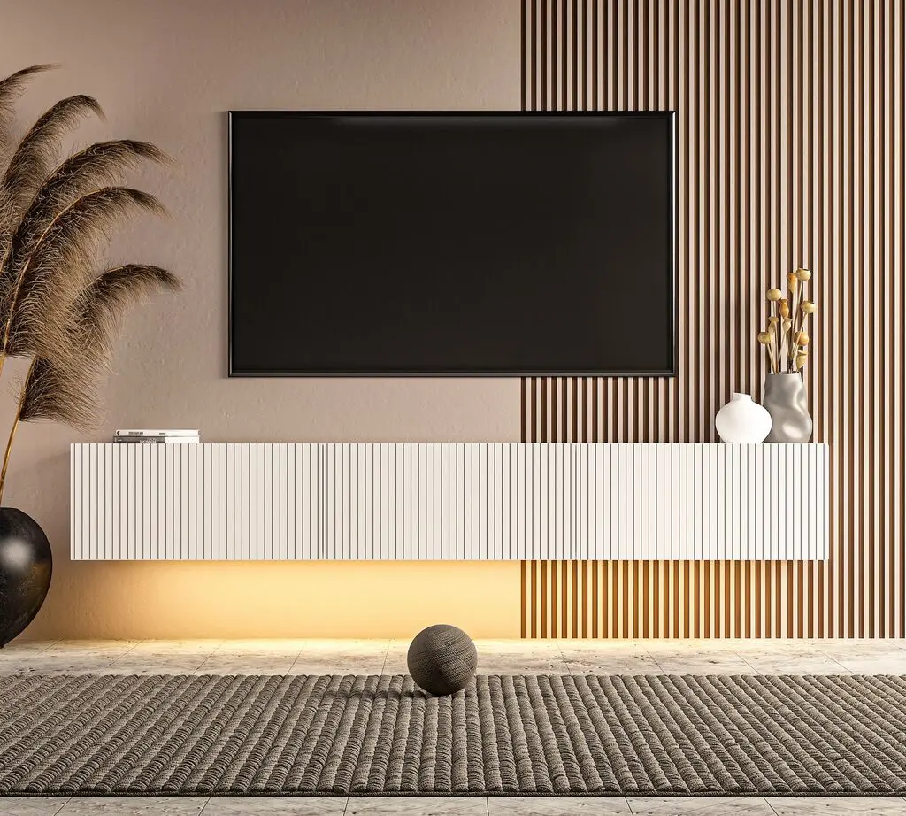 Hanah Home TV komoda, Bela