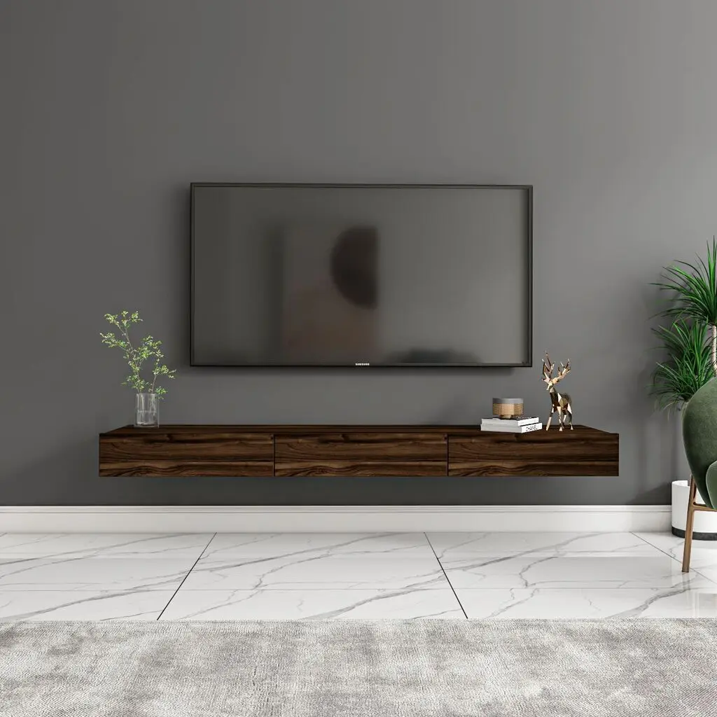 Hanah Home TV komoda, Braon