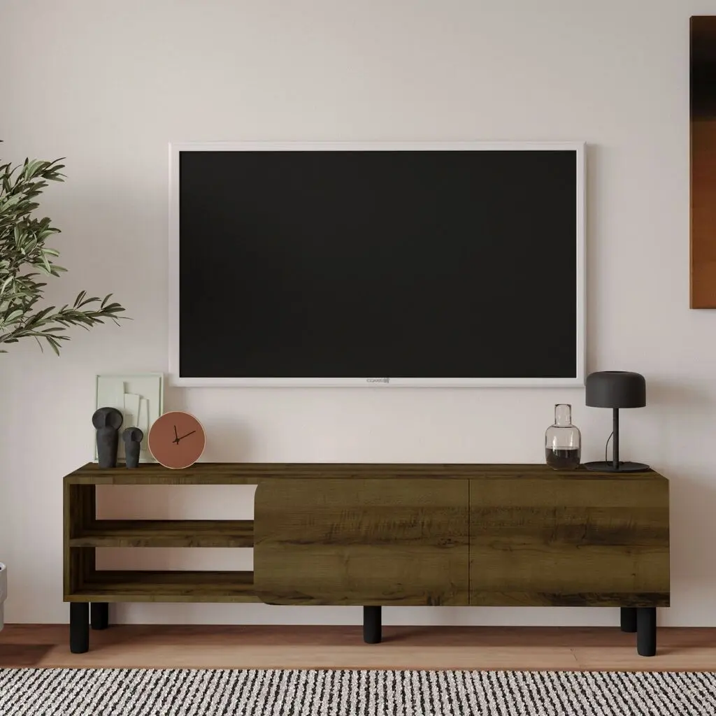 Hanah Home TV komoda, Braon