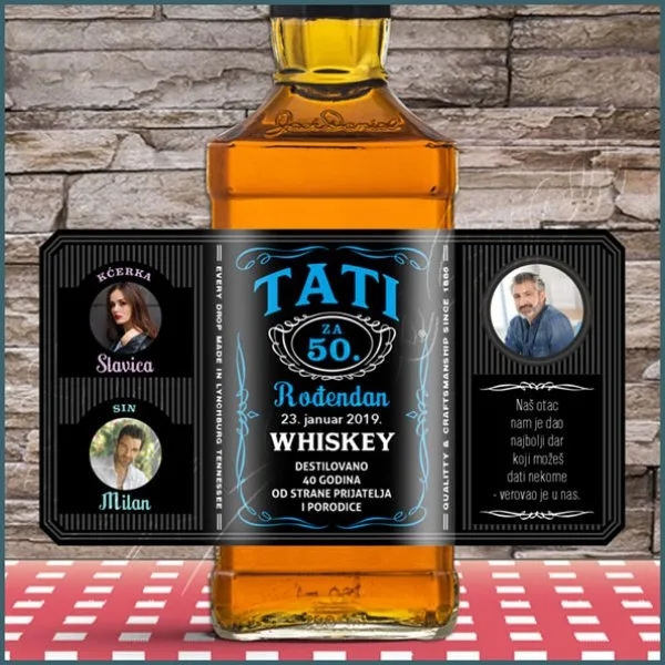 Srećan rođendan whiskey Jack Daniels