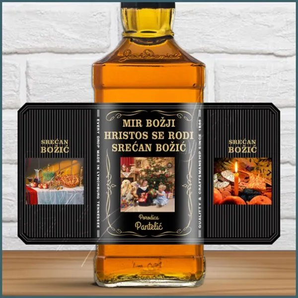 Hristos se rodi whiskey Jack Daniels