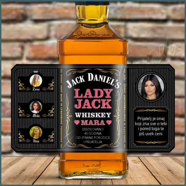 Lady Jack whiskey Jack Daniels