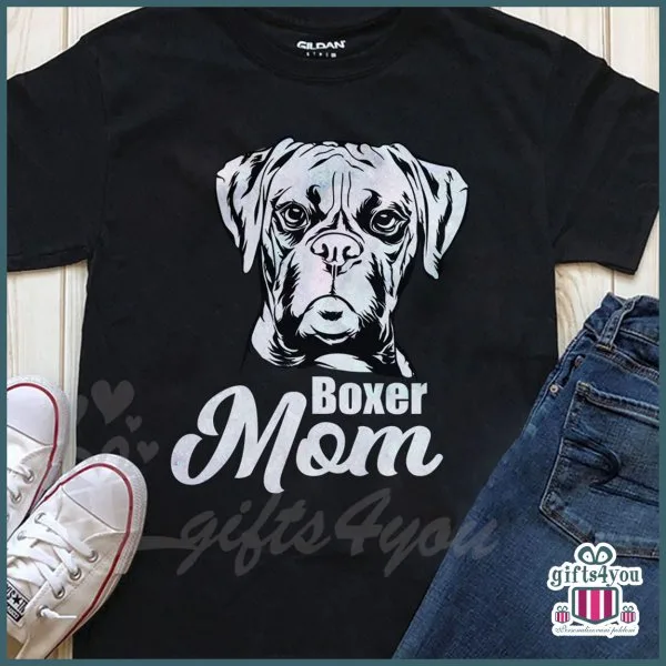 Boxer mom majica