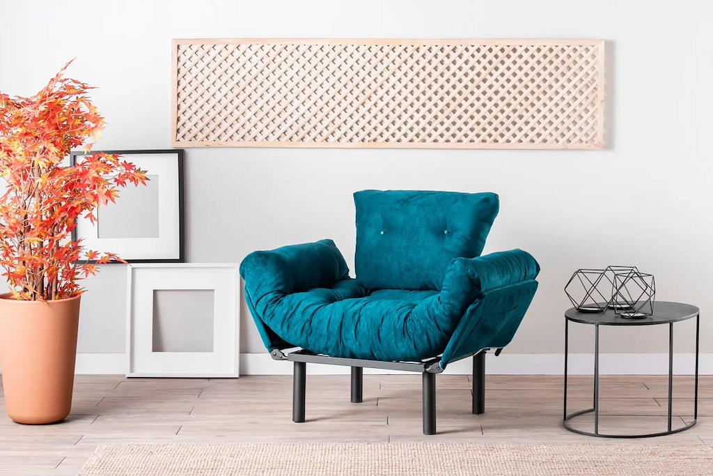Atelier del Sofa Fotelja Nitta 95x85x70cm Petrolej