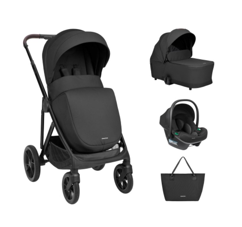 Kikka Boo Chiara 3u1 set sa I-Size I-Prime auto sedištem i tvrdom korpom