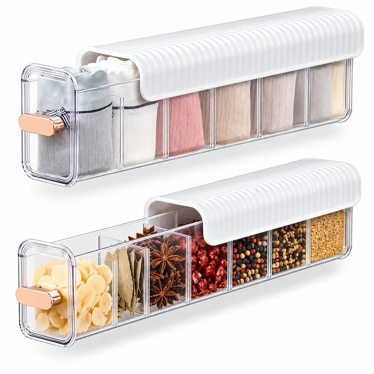 Organizator sa fiokama za garderobu, 36×8,3×10,7 cm