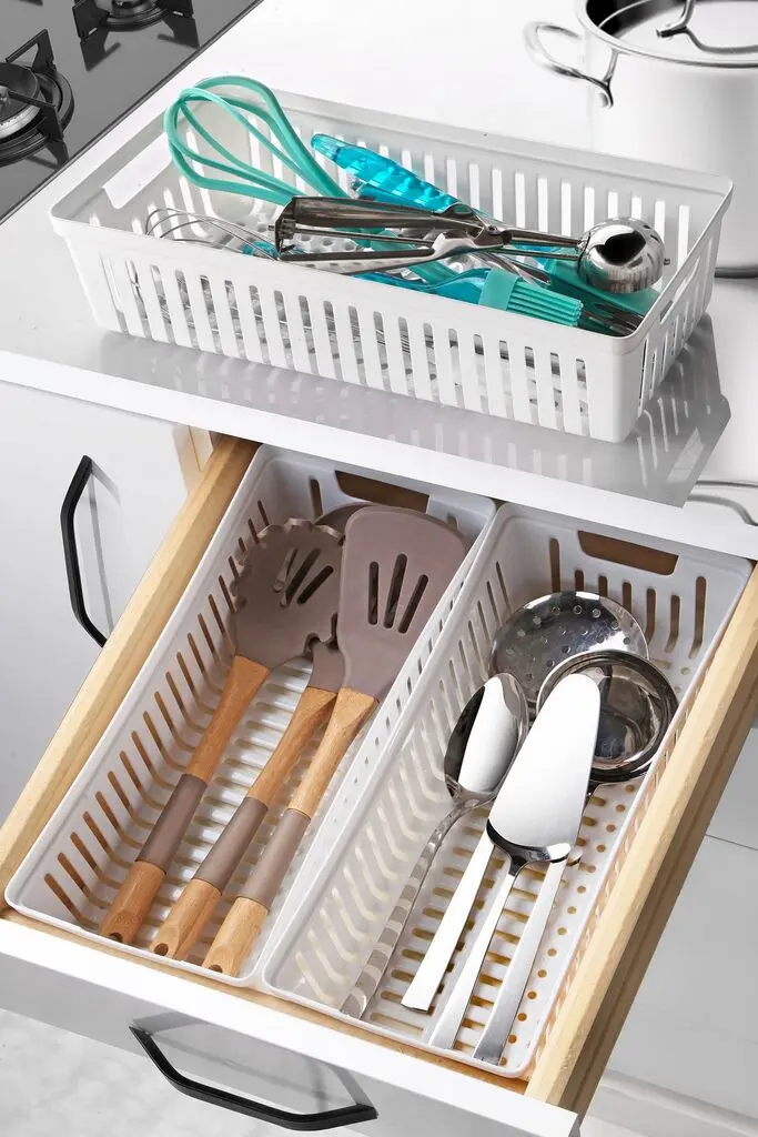 Hermia Set organizatora za fioke, 3 komada, Beli