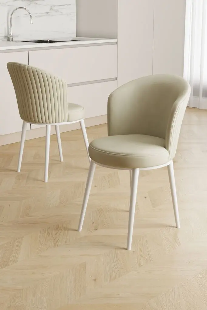 Hanah Home Set stolica, 4 komada, Krem