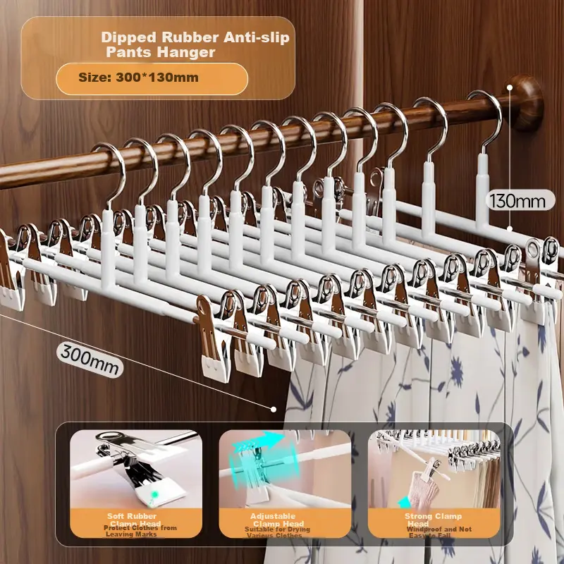 Jiabangshou Set ofingera sa štipaljkama, 10 komada, Beli