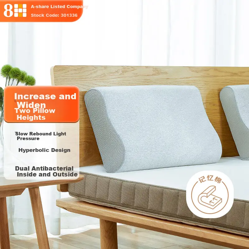 8H Memorijski jastuk H1 Pro, 57x35cm, Sivi