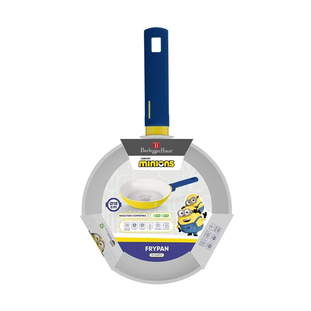 Berlinger Haus Mini tiganj Minions Collection BH-8450MN, 18cm, Žuto-plavi