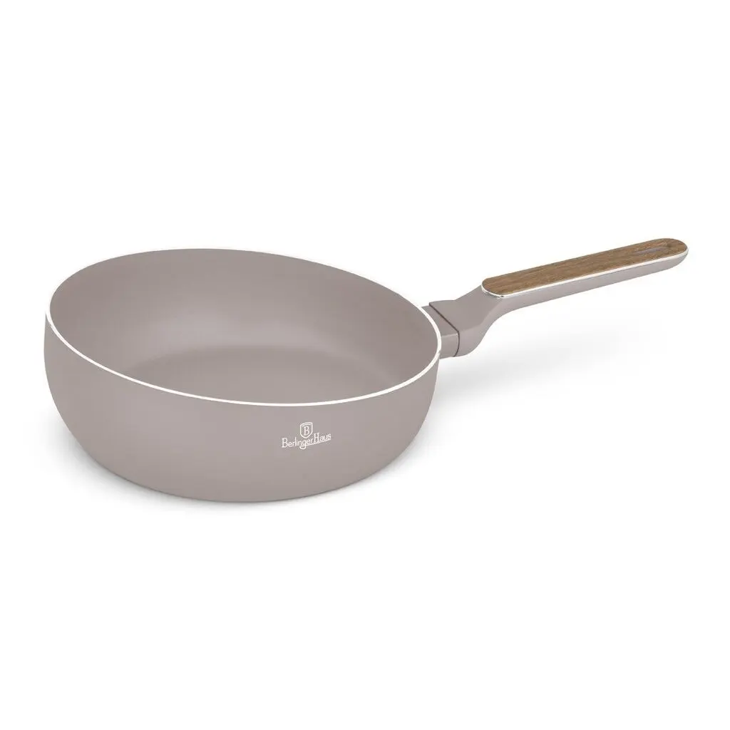 Berlinger Haus Flip wok tiganj Taupe Nordic Collection BH-8332, 26cm, Smeđi