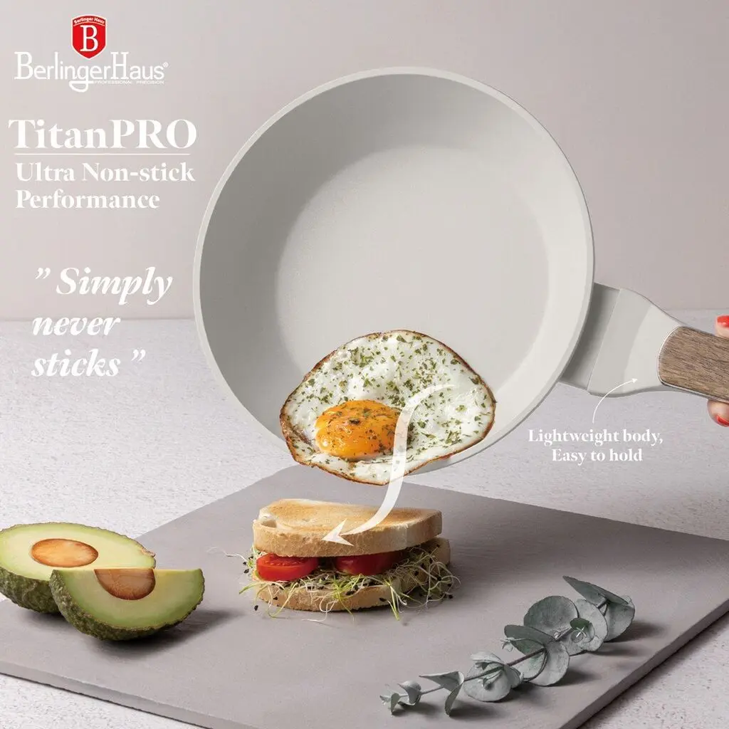 Berlinger Haus Set tiganja Sahara Nordic Collection BH-8323, 4 komada, Krem