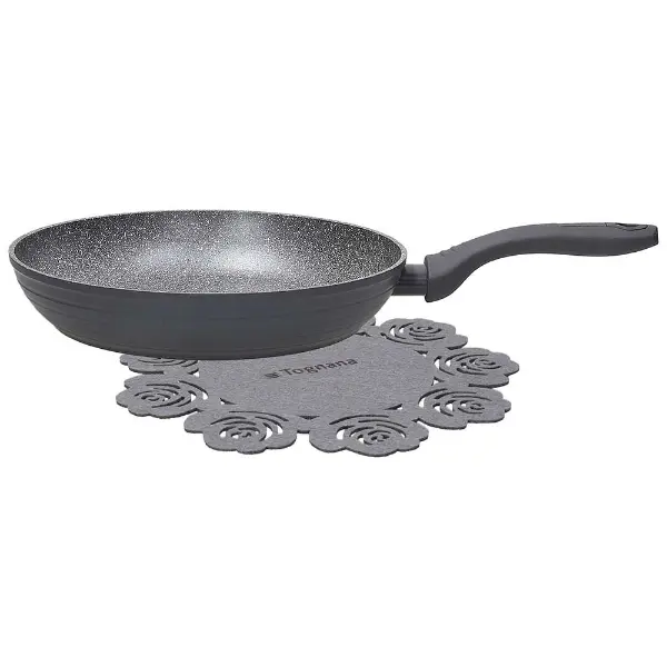 TOGNANA Tiganj sa podmetačem 24cm cooking circle sivi