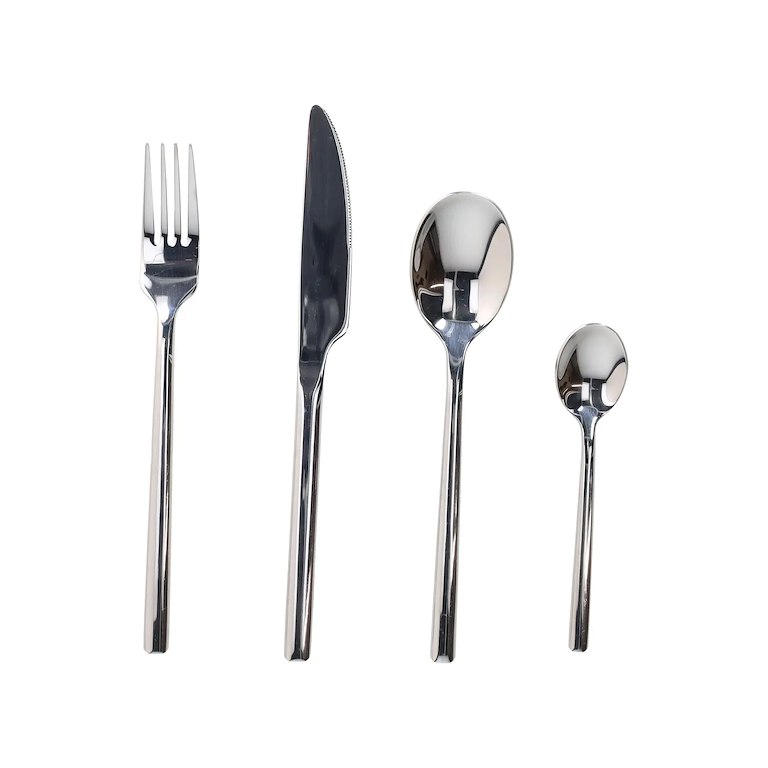 Tognana Set pribora za jelo Solution, 24 dela, 5.5 mm, Srebrne boje