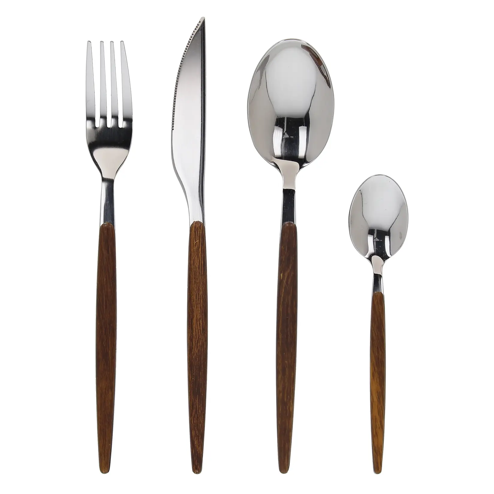 Tognana Set pribora za jelo Hashi, 24 dela, Braon