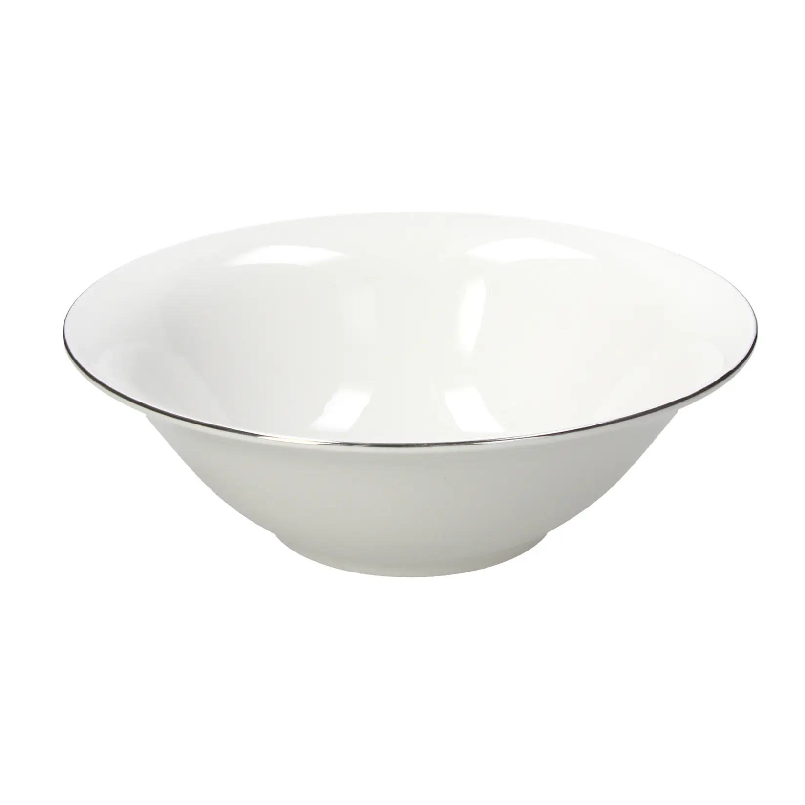 Tognana Činija za salatu Madison Platinum Band, 23 cm, Bela