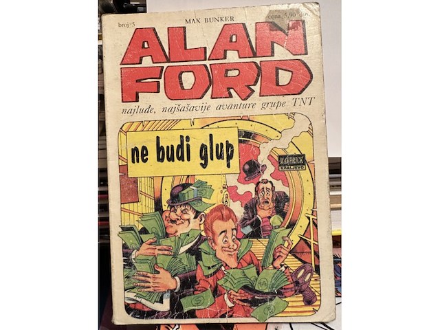 Alan Ford 5 Ne budi glup