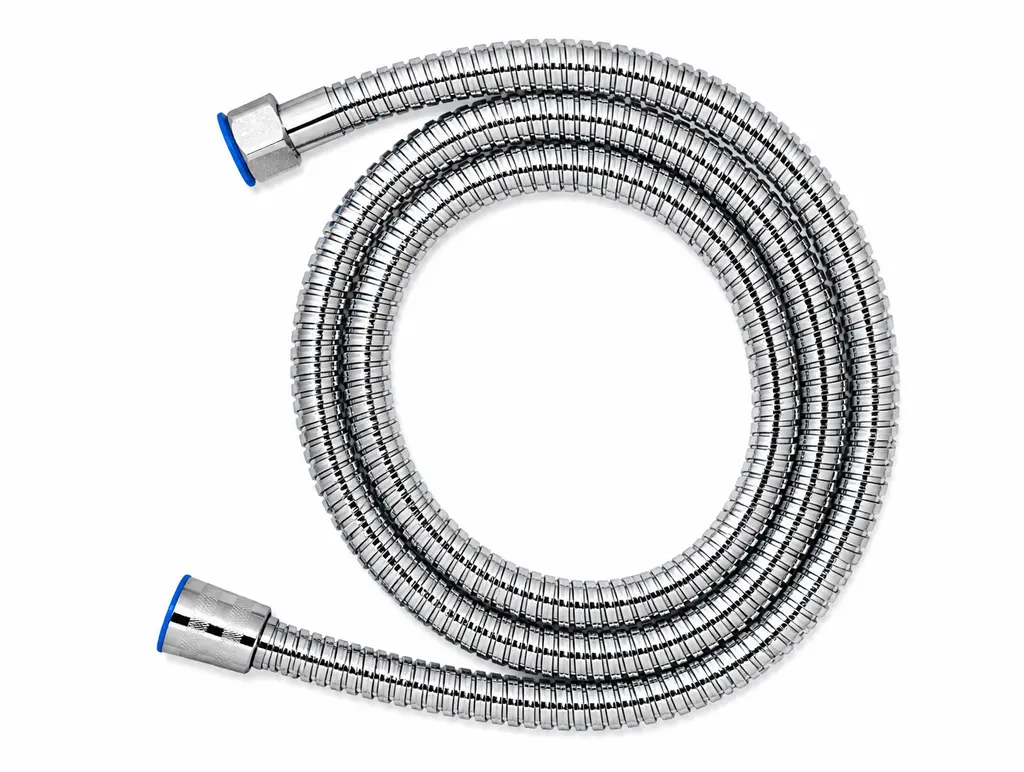 Mks Tuš crevo DF-2601, 1,5 m, Srebrne boje