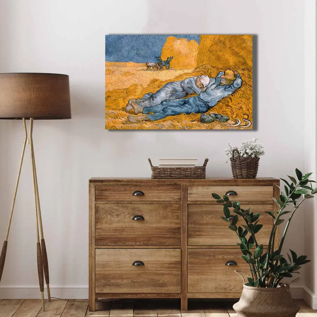 Wallity 4570VANGOGH062 Dekorativna slika, 70x45cm