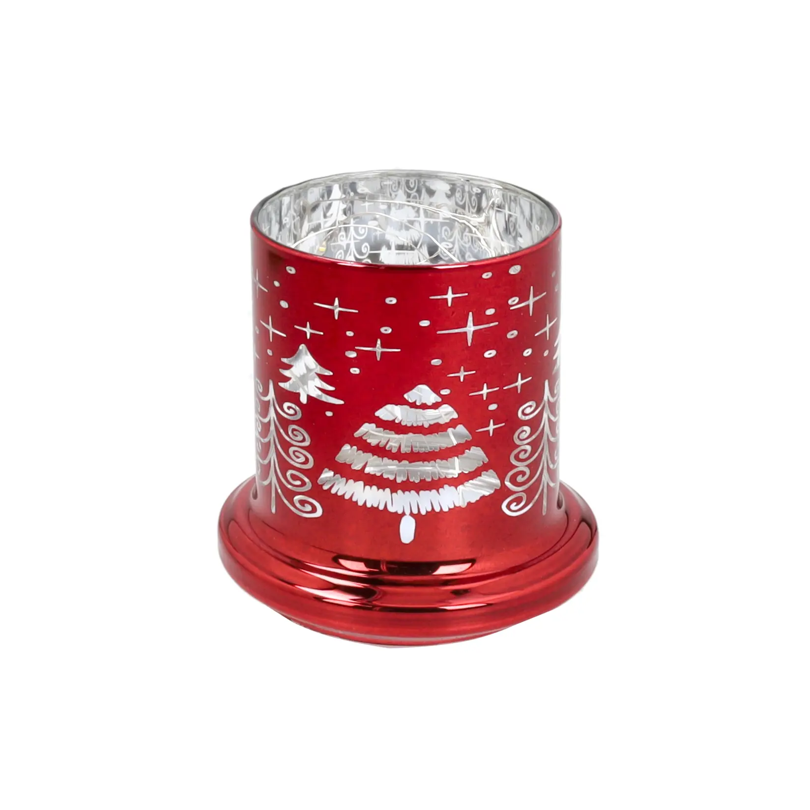 Tognana LED sveća Christmas Starry, 10 cm, Crvena