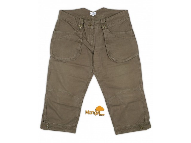 |O| MANGO TREE pamučne kapri pantalone (46) XL