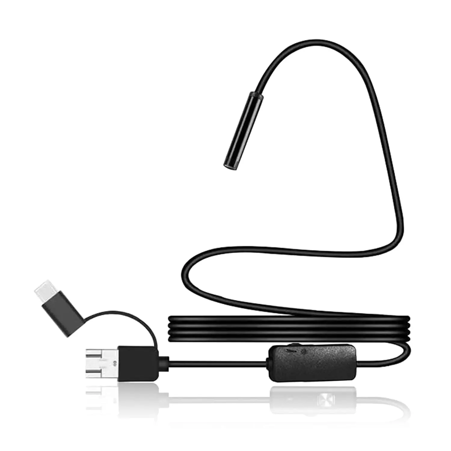 3-u-1 USB endoskopska kamera za Android, Type-C i PC