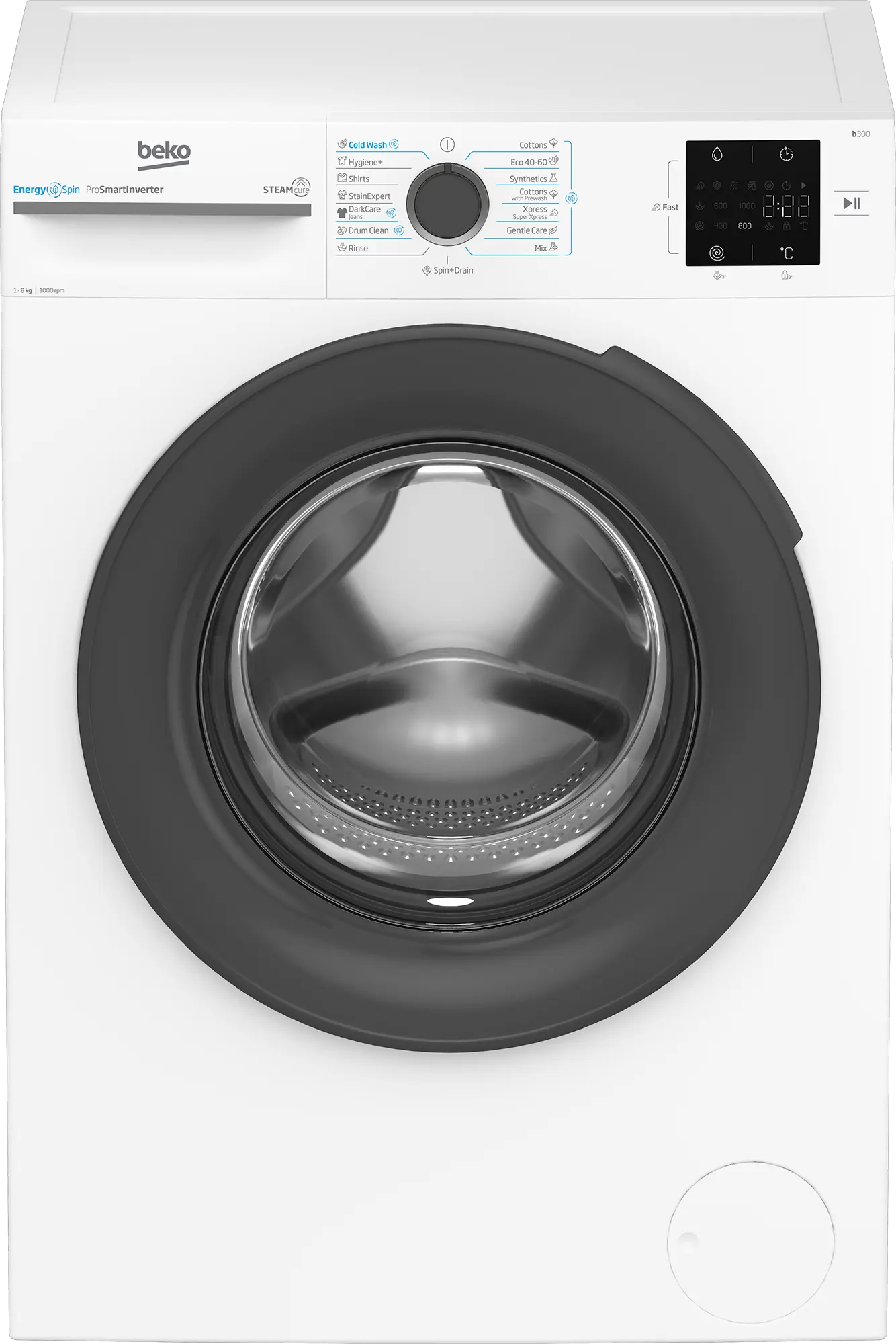 Beko Mašina za pranje veša BM3WFSU38013WA, 8kg, 1000rpm, Bela