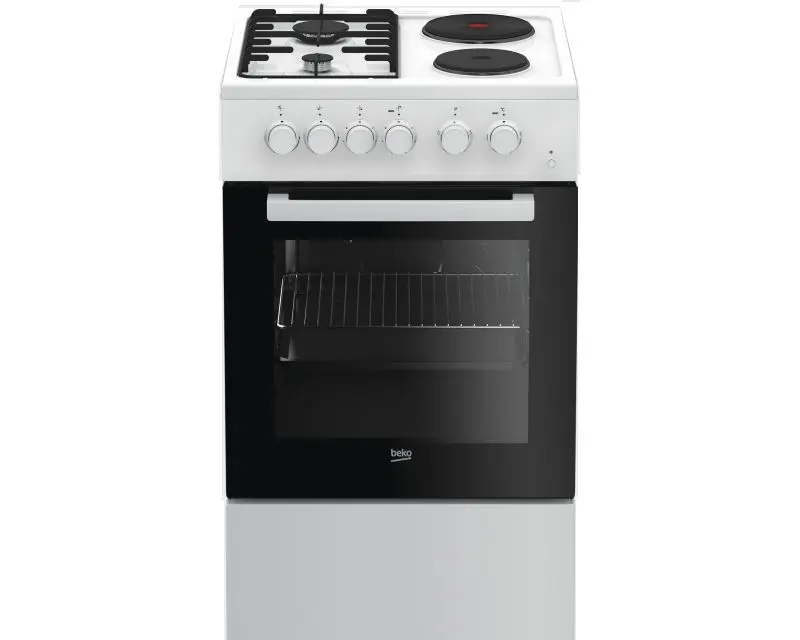 Beko Kombinovani šporet FSS54010DW, Beli