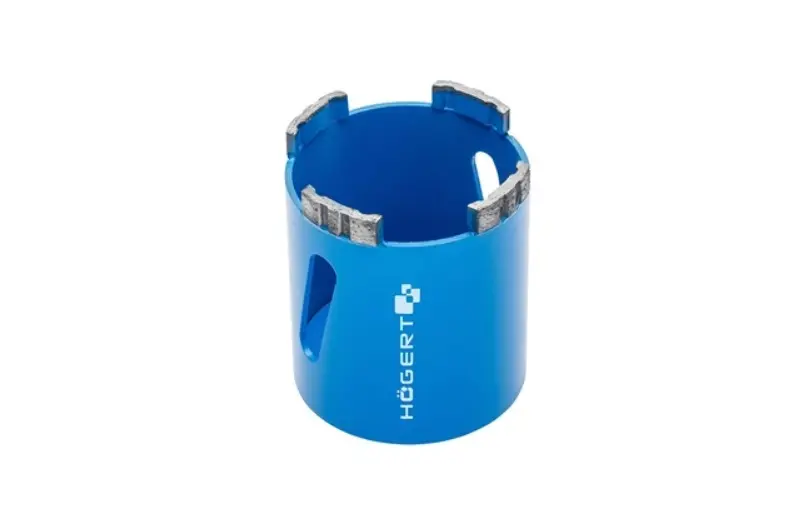HÖGERT Dijamantna čelična kruna 50 mm sa 4 segmenta