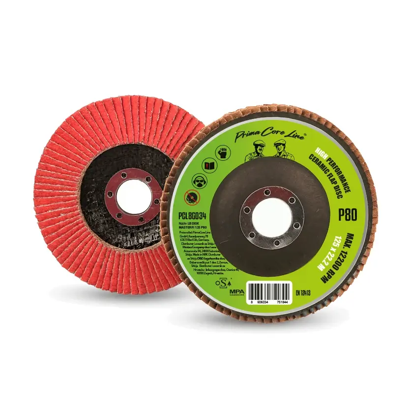 LB disk Master Ceramic, 125 mm, P80