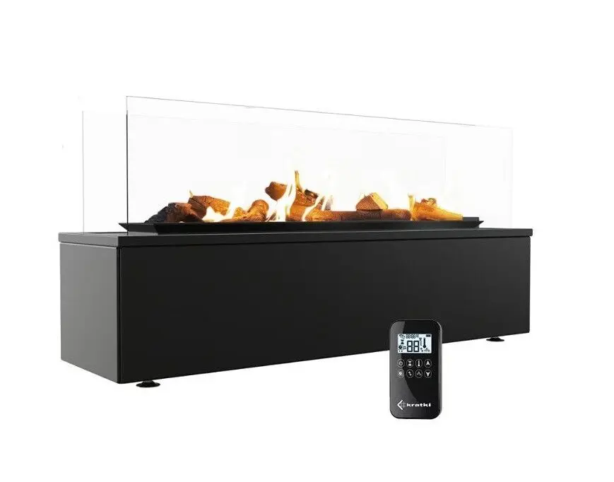 Kratki Gasni grejač Patio horizontal automatic, 17.5kw, Crni