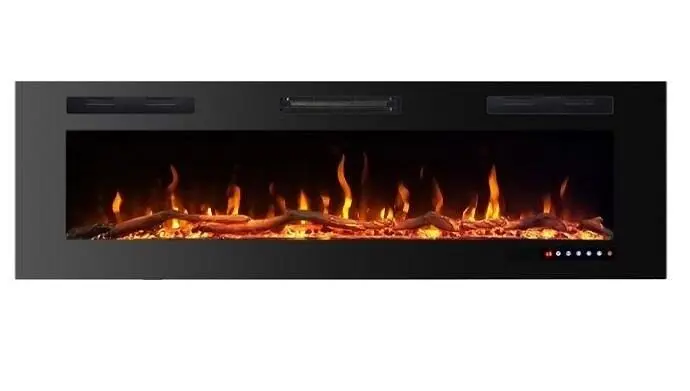 Dals Električni ugradni kamin 60, if-60fsb-ts, Crni