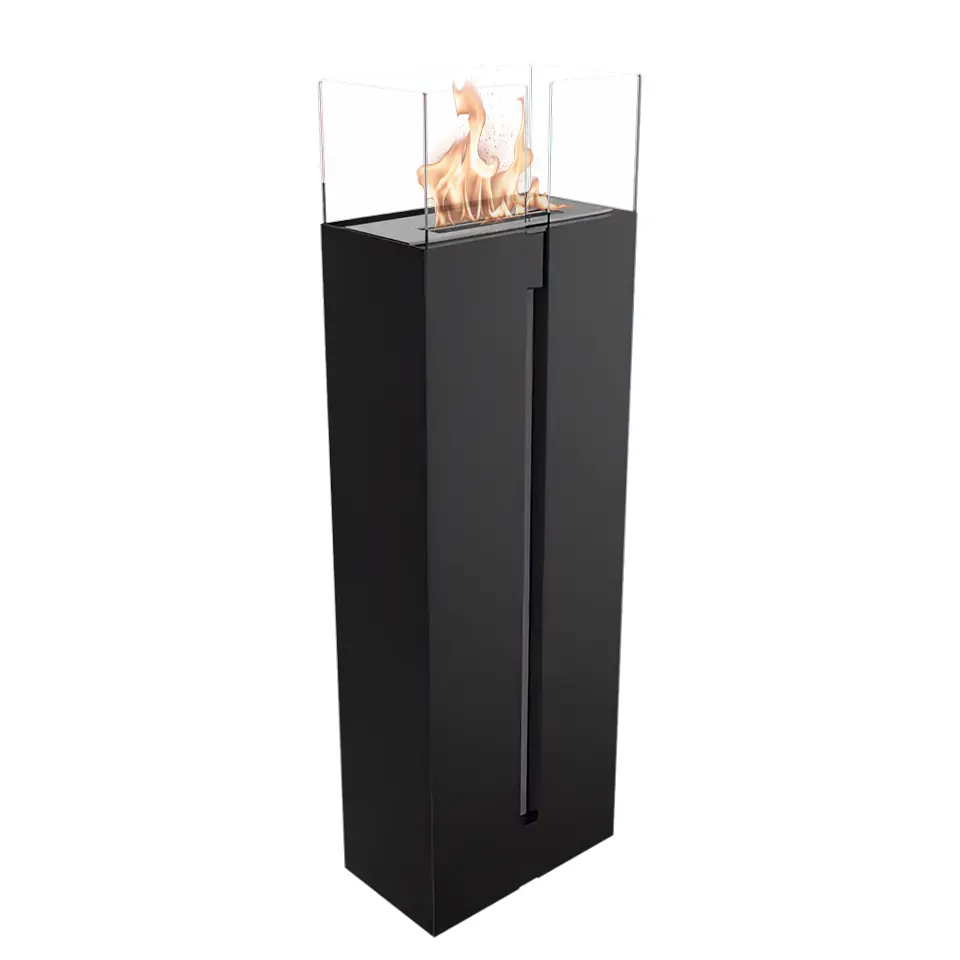 Kratki Bio-kamin Romeo, Crni